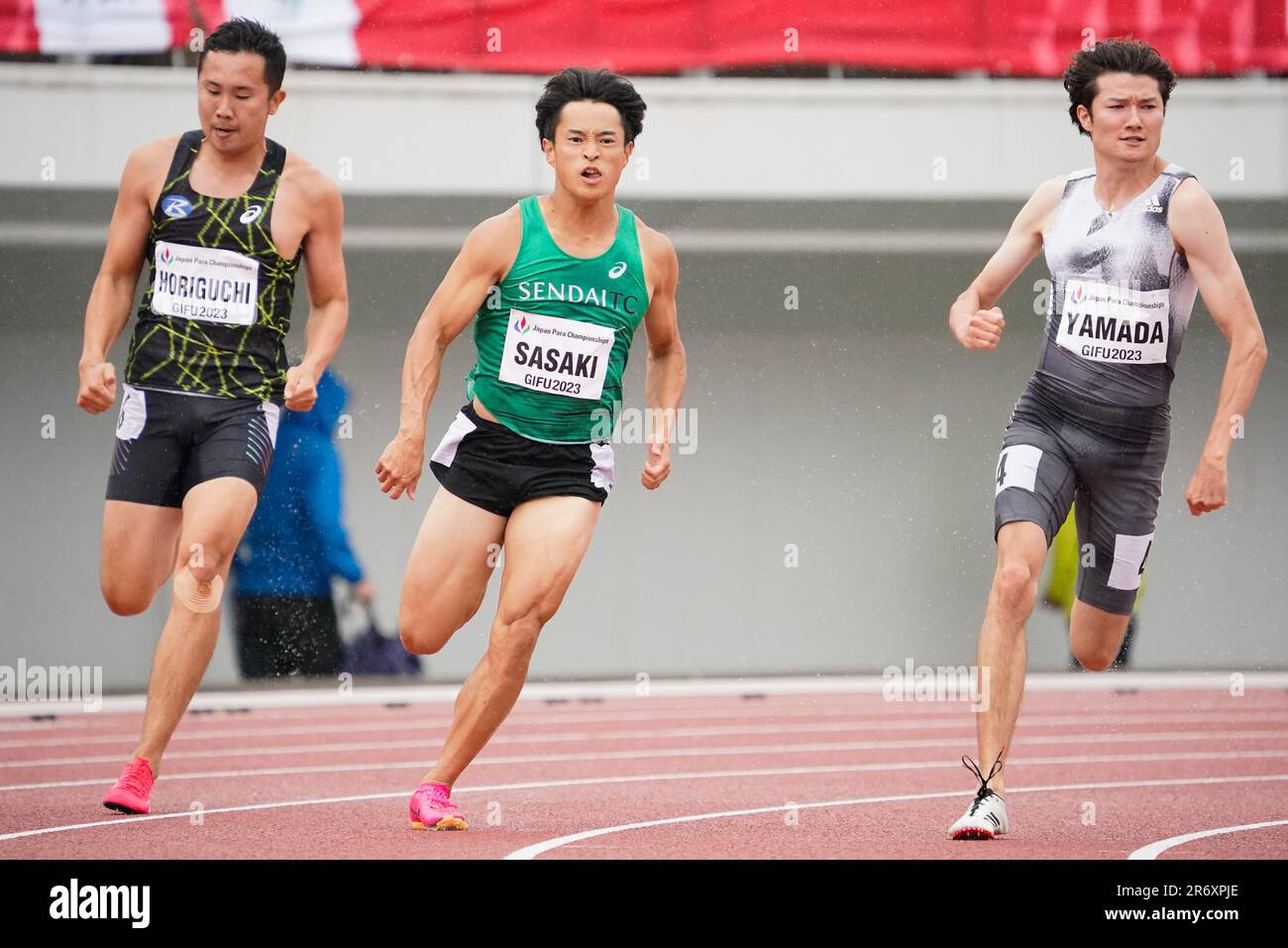 Gifu Japan. 11th June, 2023. Takuma Sasaki (JPN), JUNE 11, 2023 - Athletics : Men's 200m T70 ...