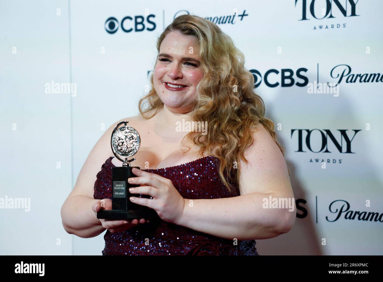 New York, United States. 11th June, 2023. Bonnie Milligan, winner of ...