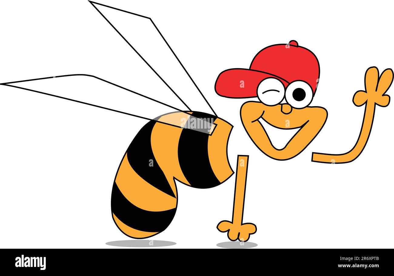 Insect and pollen Stock Vector Images - Alamy