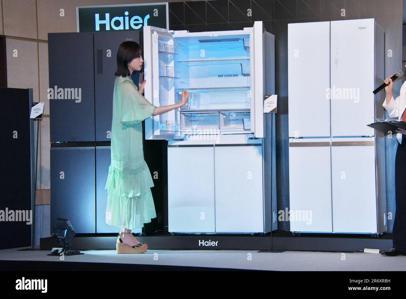 Japanese actress Hikaru Takahashi attends a press conference for new ...