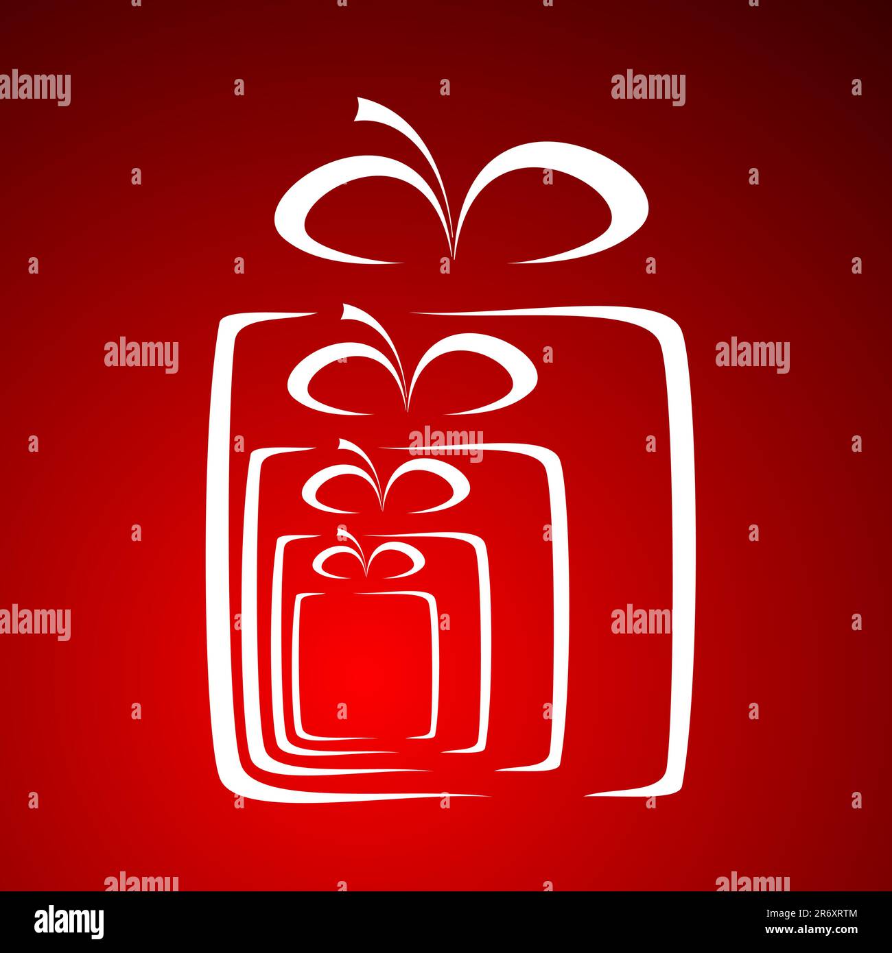 stylized gift vector Stock Vector Image & Art - Alamy