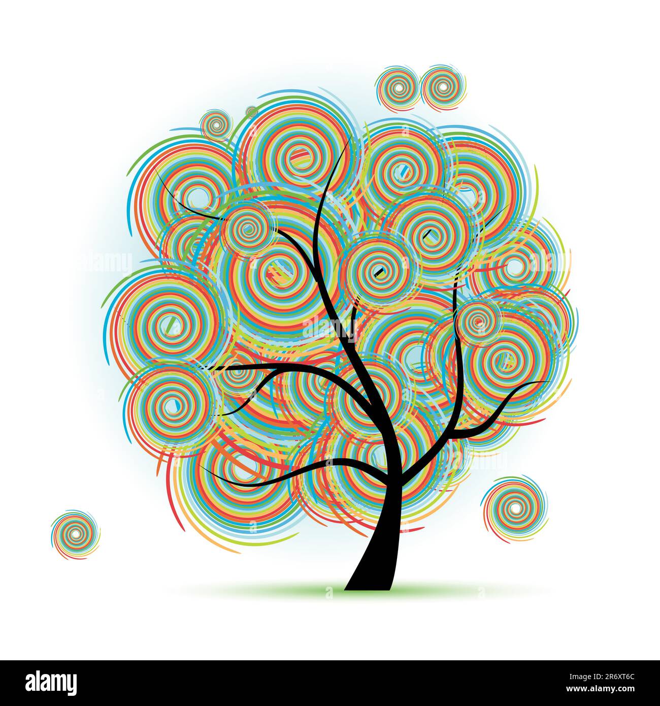 Art tree fantasy Stock Vector Image & Art - Alamy