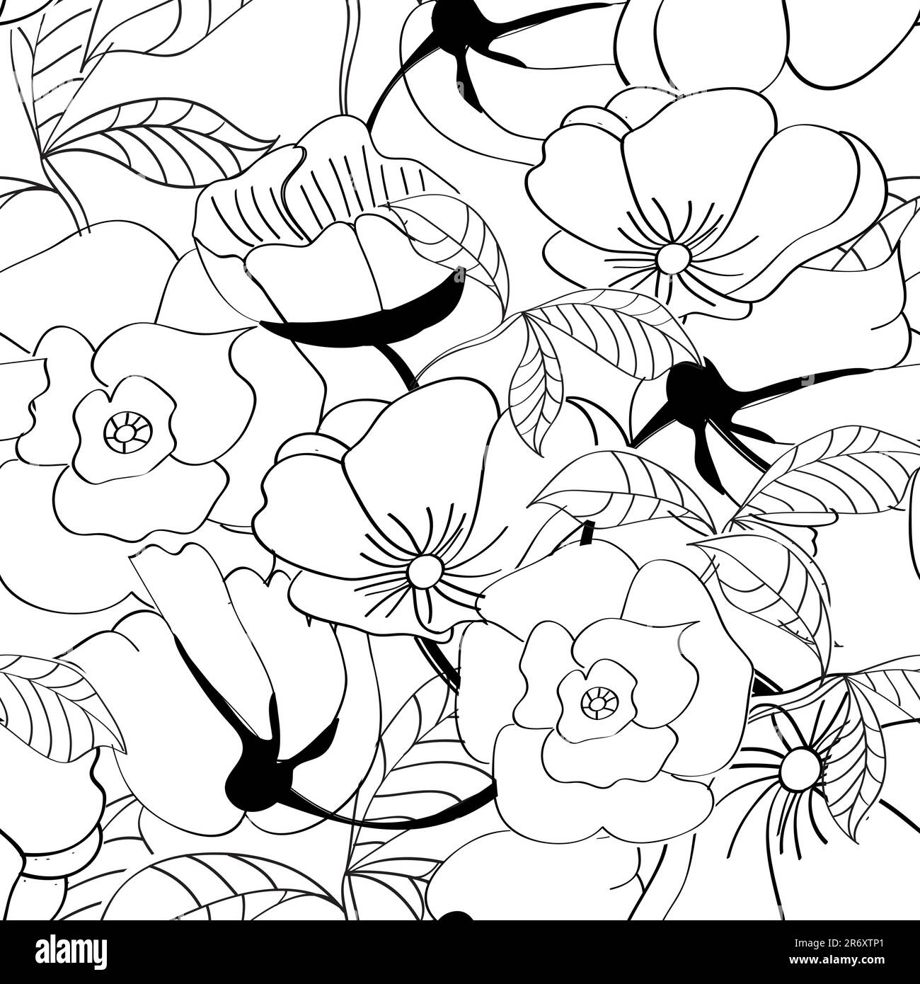 Modern luxury pattern Black and White Stock Photos & Images - Alamy