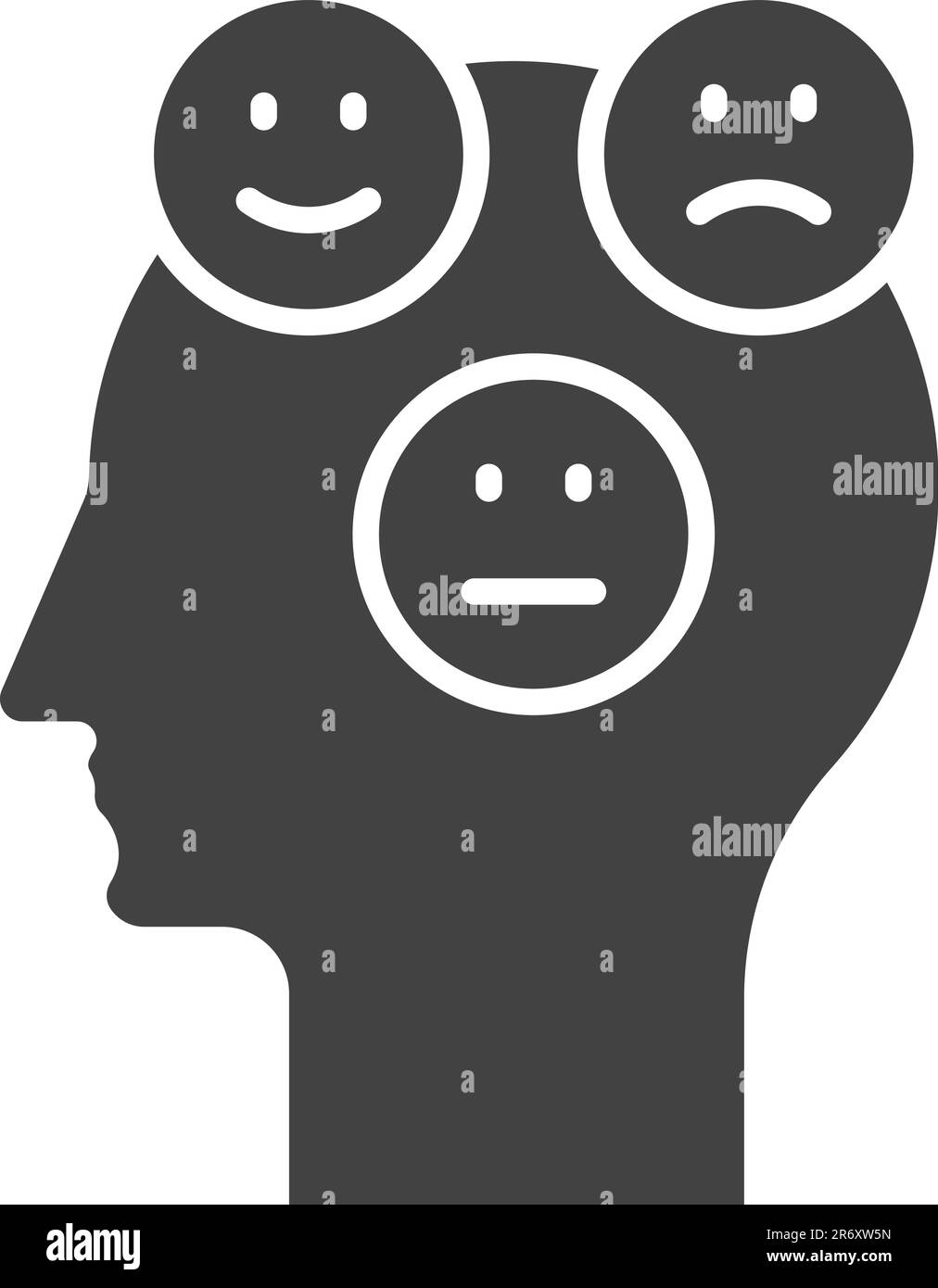 Emotions icon vector image Stock Vector Image & Art - Alamy