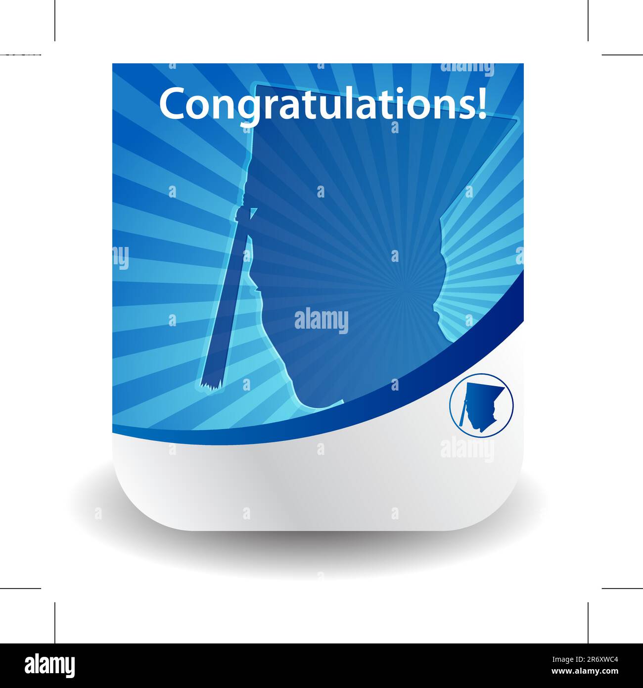 Graduate male student wearing Stock Vector Images - Alamy