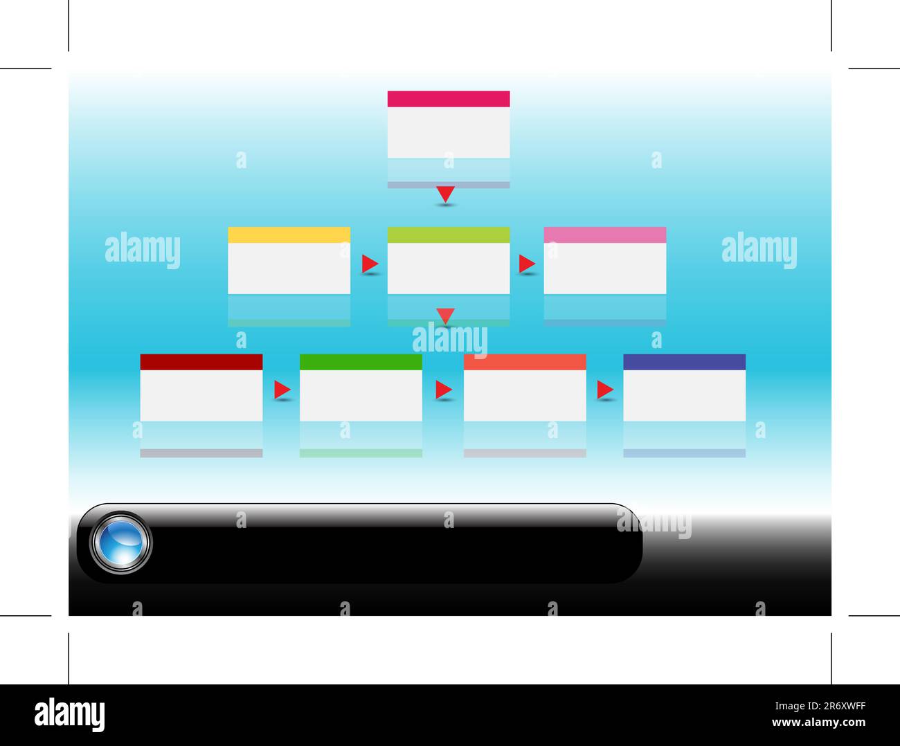 An image of a Org Chart Stock Vector Image & Art - Alamy