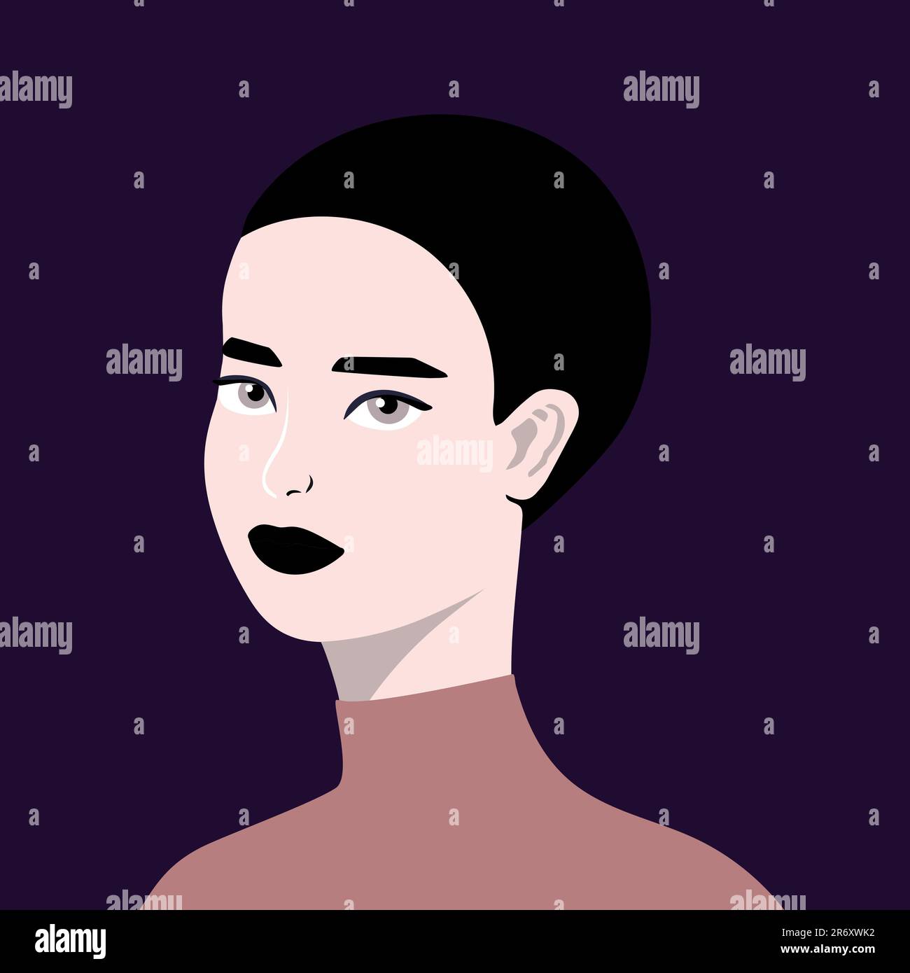 Turn pale vector vectors hi-res stock photography and images - Alamy