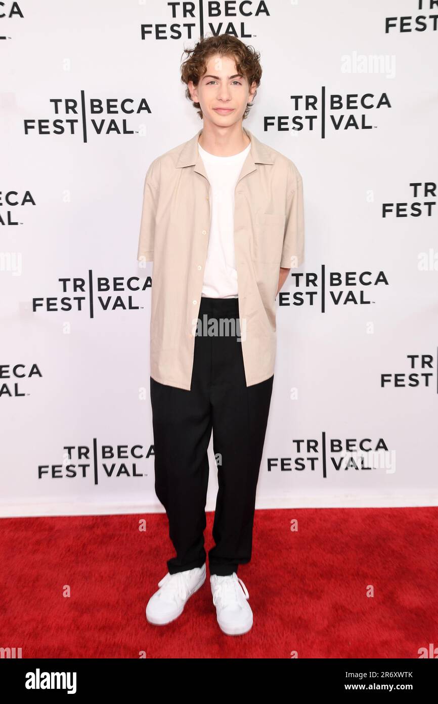 New York, USA. 11th June, 2023. Jacob Tremblay attends 'Cold Copy' film ...
