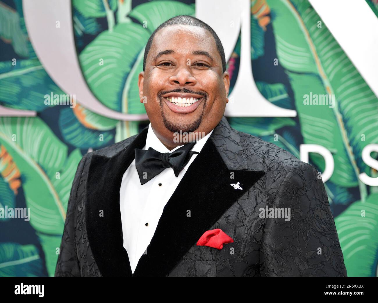 Brian Moreland arrives at the 76th annual Tony Awards on Sunday, June ...