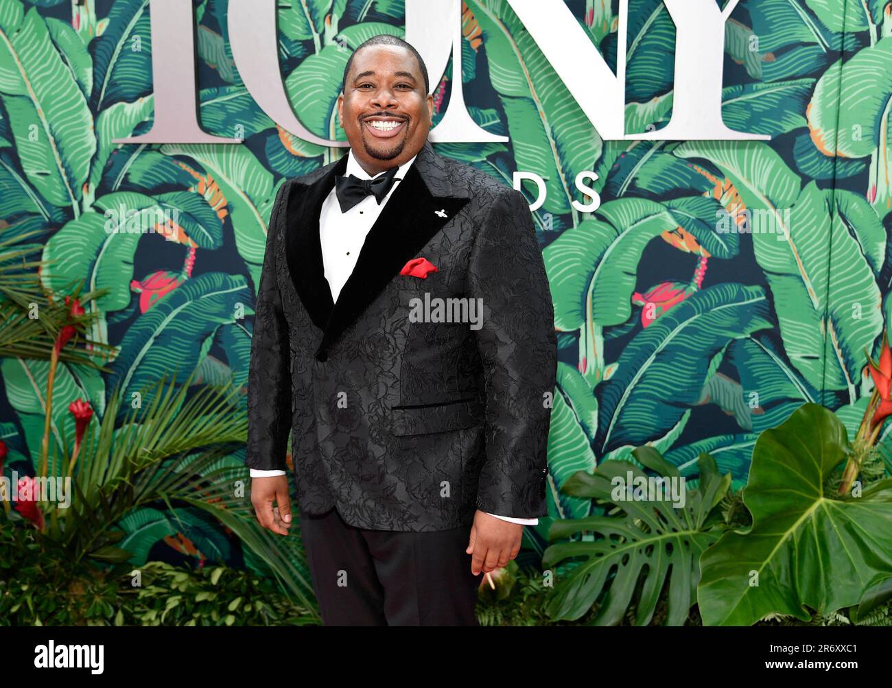 Brian Moreland arrives at the 76th annual Tony Awards on Sunday, June ...