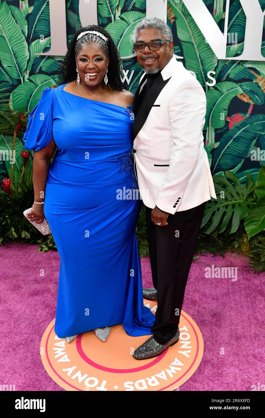 Natasha Yvette Williams, left, and Gregory Lee arrive at the 76th ...