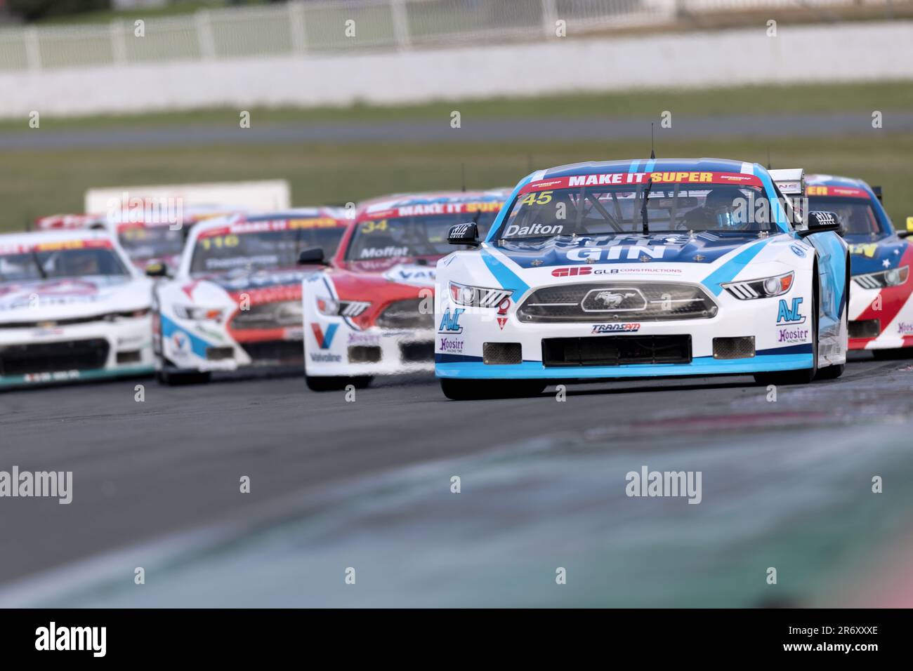 Winton, Australia, 11 June, 2023. Lochie Dalton (45) driving Ford ...