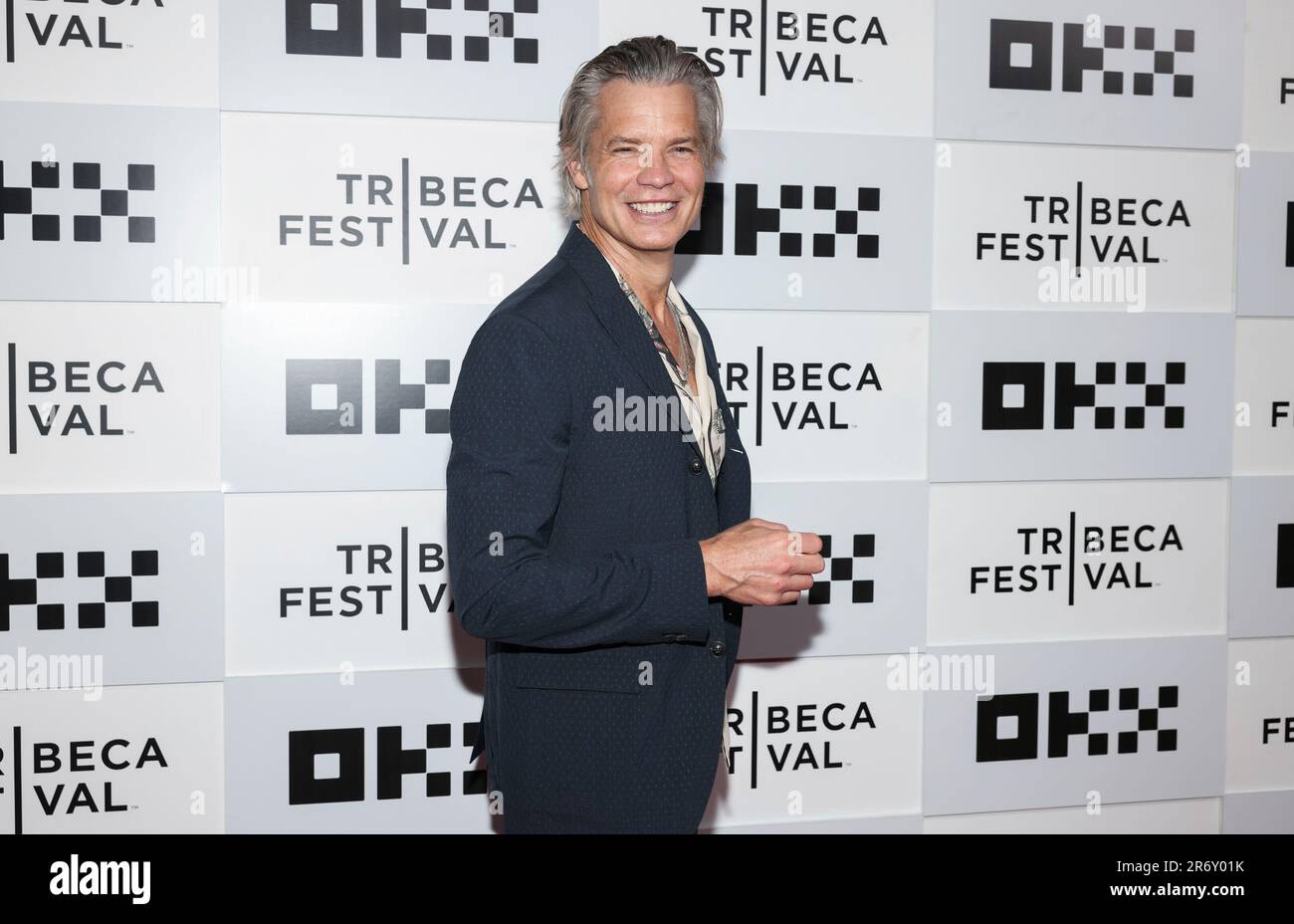 Timothy Olyphant attends the premiere of "Full Circle" at OKX Theater ...