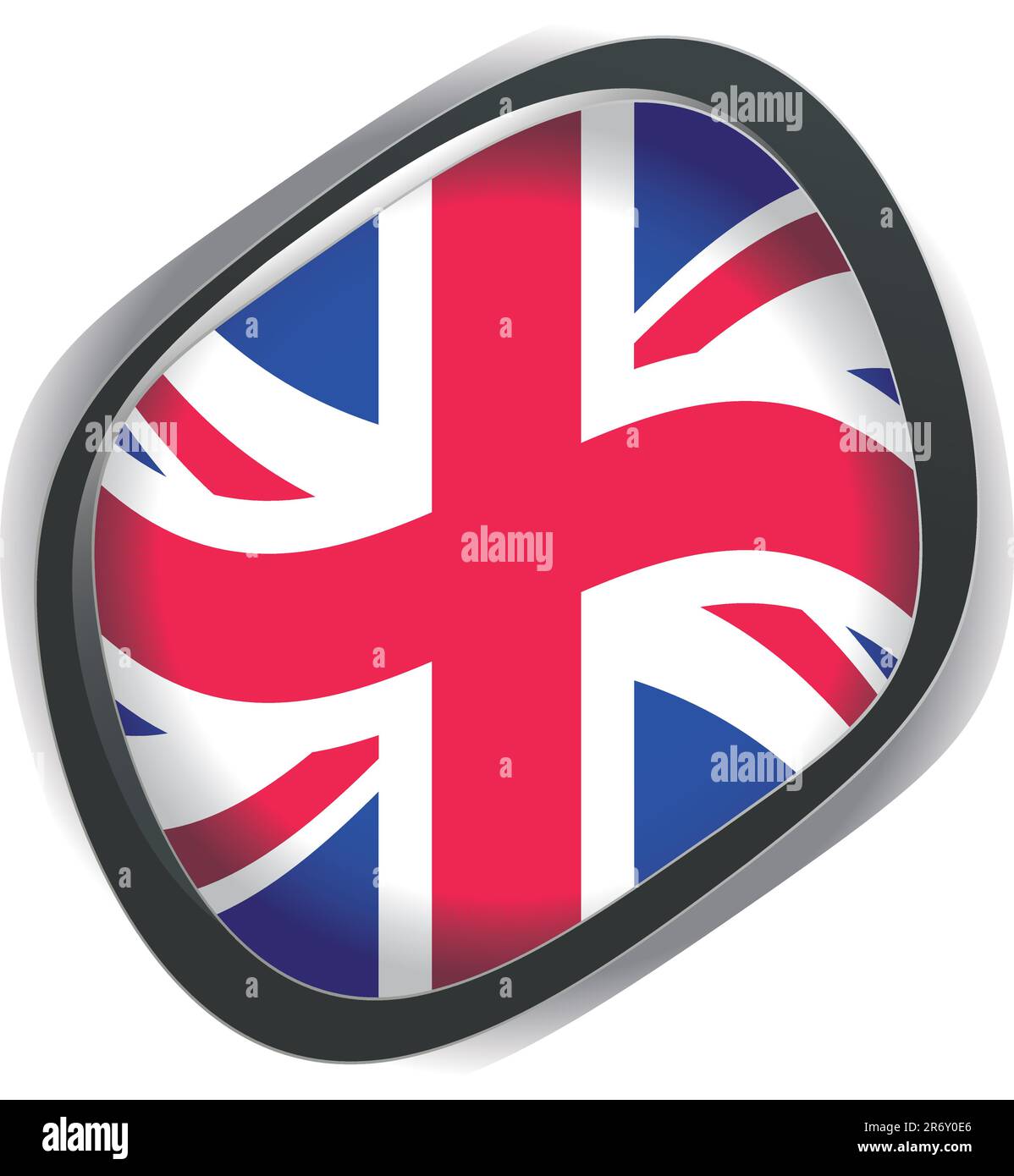 vector shiny web buttons with european country flags Stock Vector Image ...