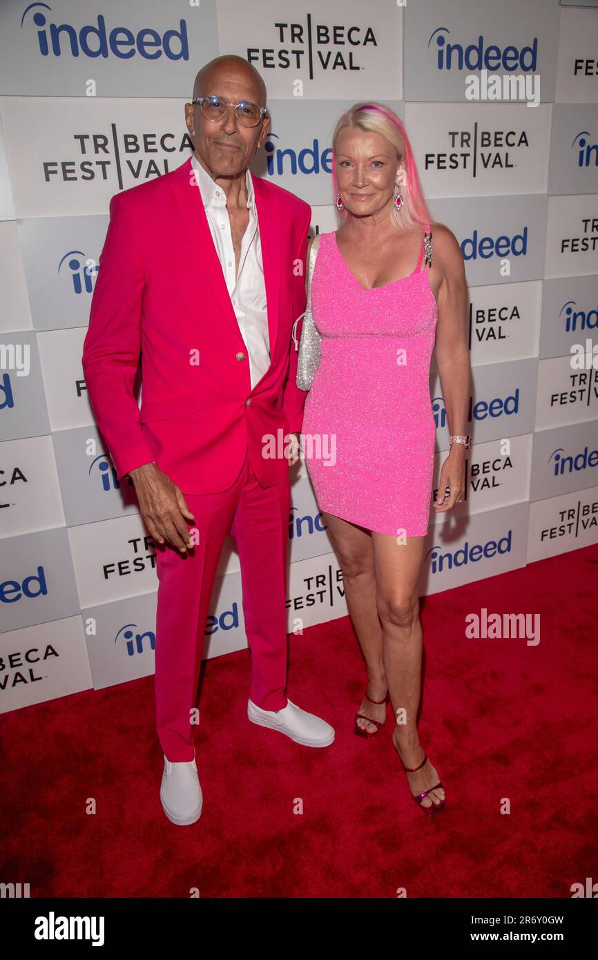NEW YORK, NEW YORK - JUNE 11: David Belafonte and Malena Belafonte ...