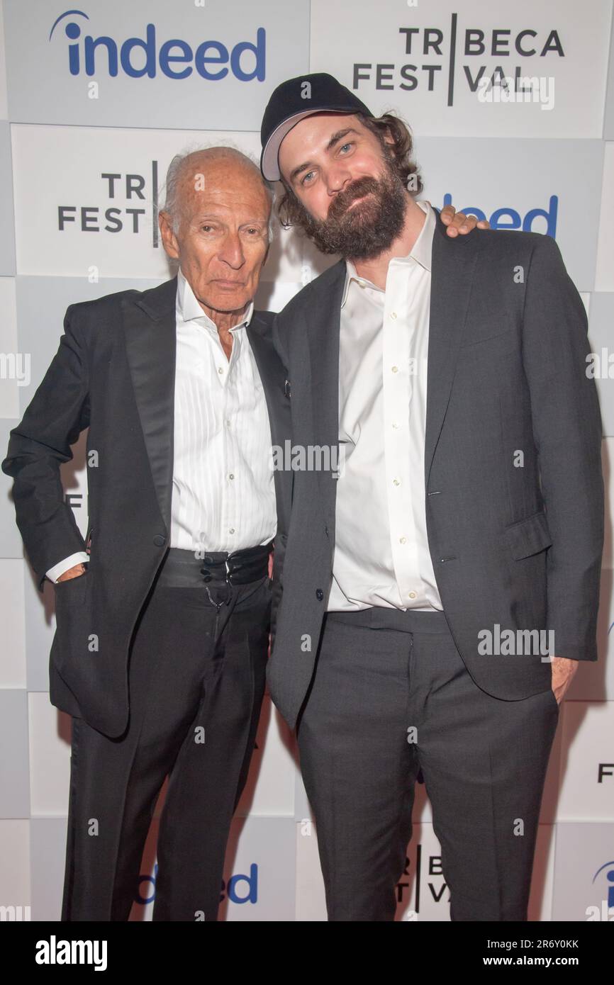 NEW YORK, NEW YORK - JUNE 11: Ron Delsener and Director Jake Sumner ...
