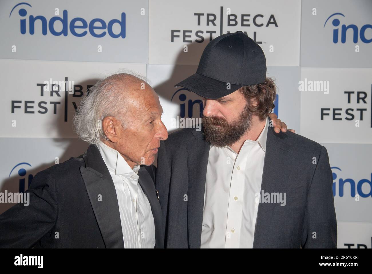 NEW YORK, NEW YORK - JUNE 11: Ron Delsener and Director Jake Sumner ...