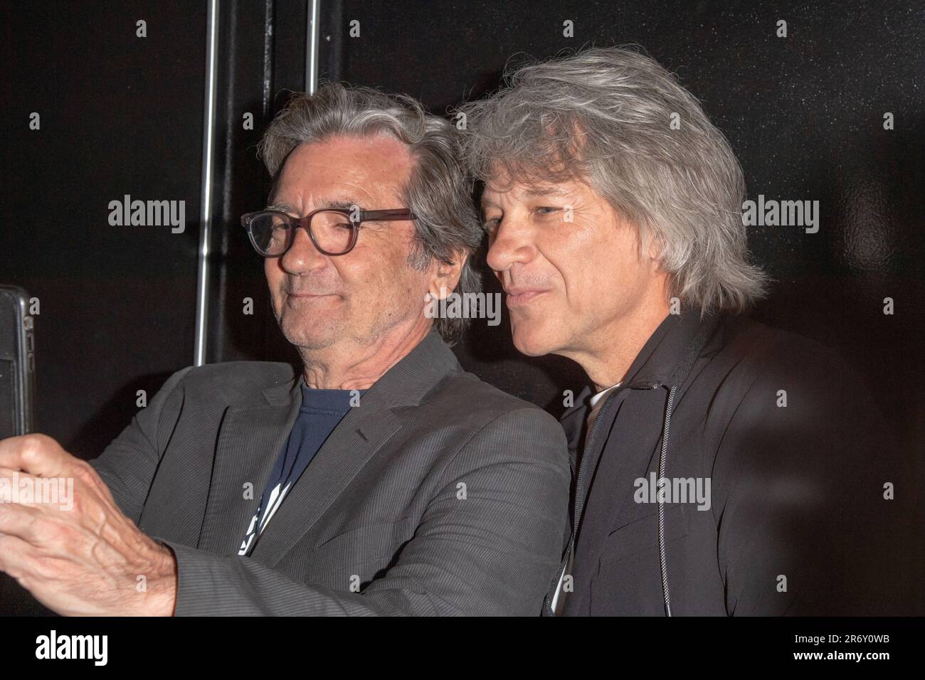 NEW YORK, NEW YORK - JUNE 11: Griffin Dunne and Jon Bon Jovi attend the ...
