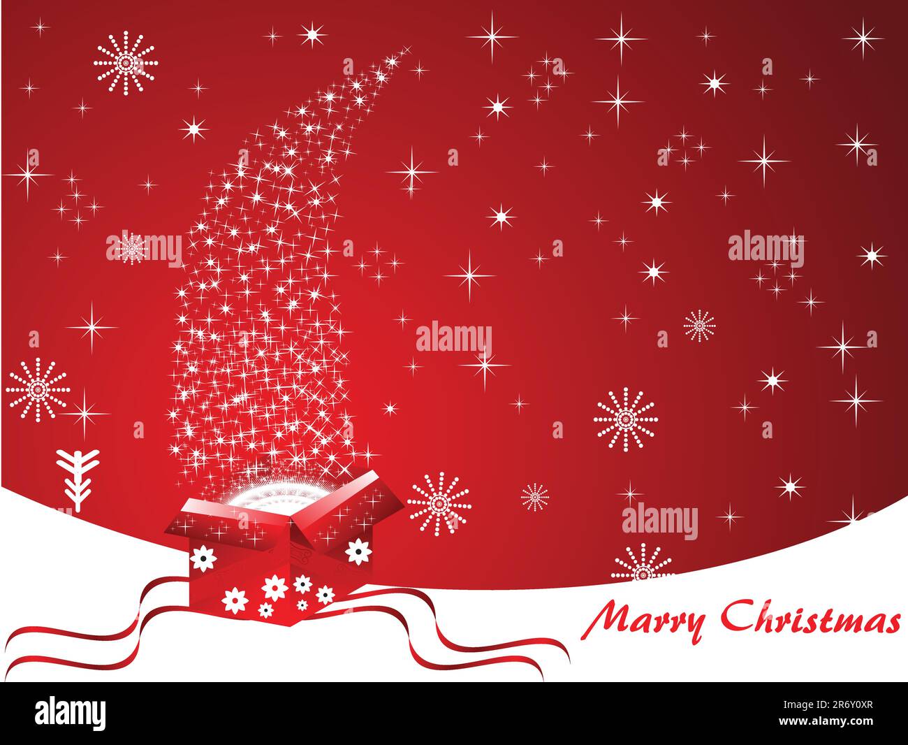 abstract red magic box vector illustration Stock Vector Image & Art - Alamy