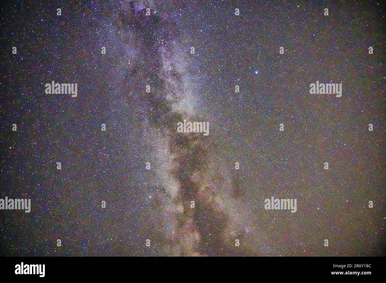 The Milky way galaxy captured in this stunning night shot above the ...