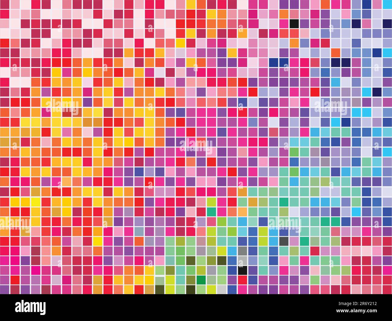 vector illustration of many colorful squares Stock Vector Image & Art ...