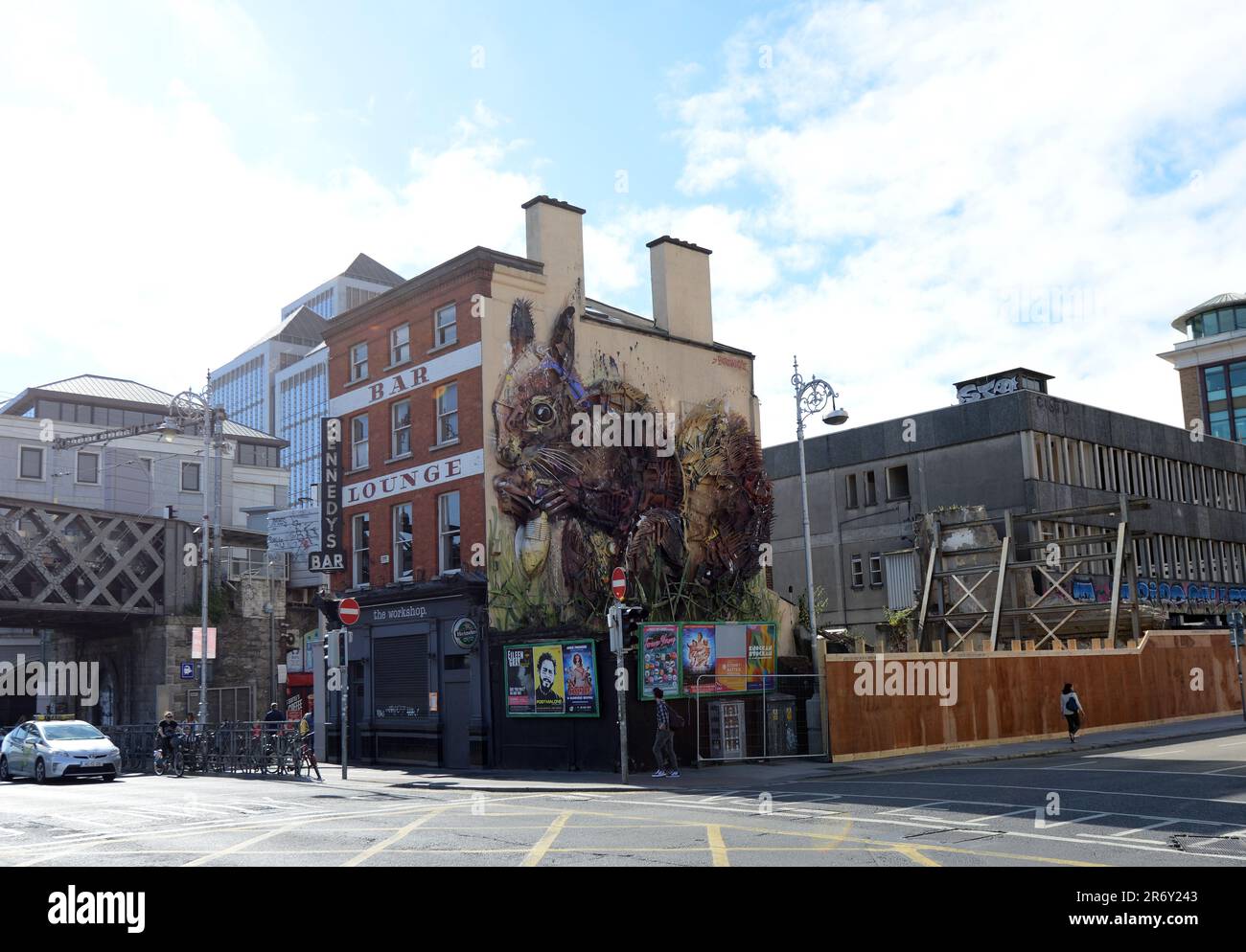 The Workshop Pub on George's Quay, Dublin, Ireland Stock Photo - Alamy