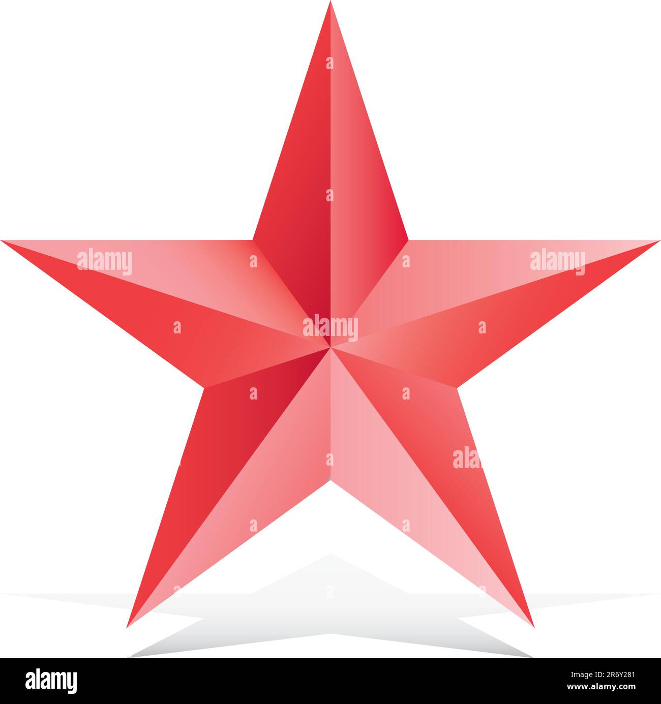 Vector 3d star illustration Stock Vector Image & Art - Alamy