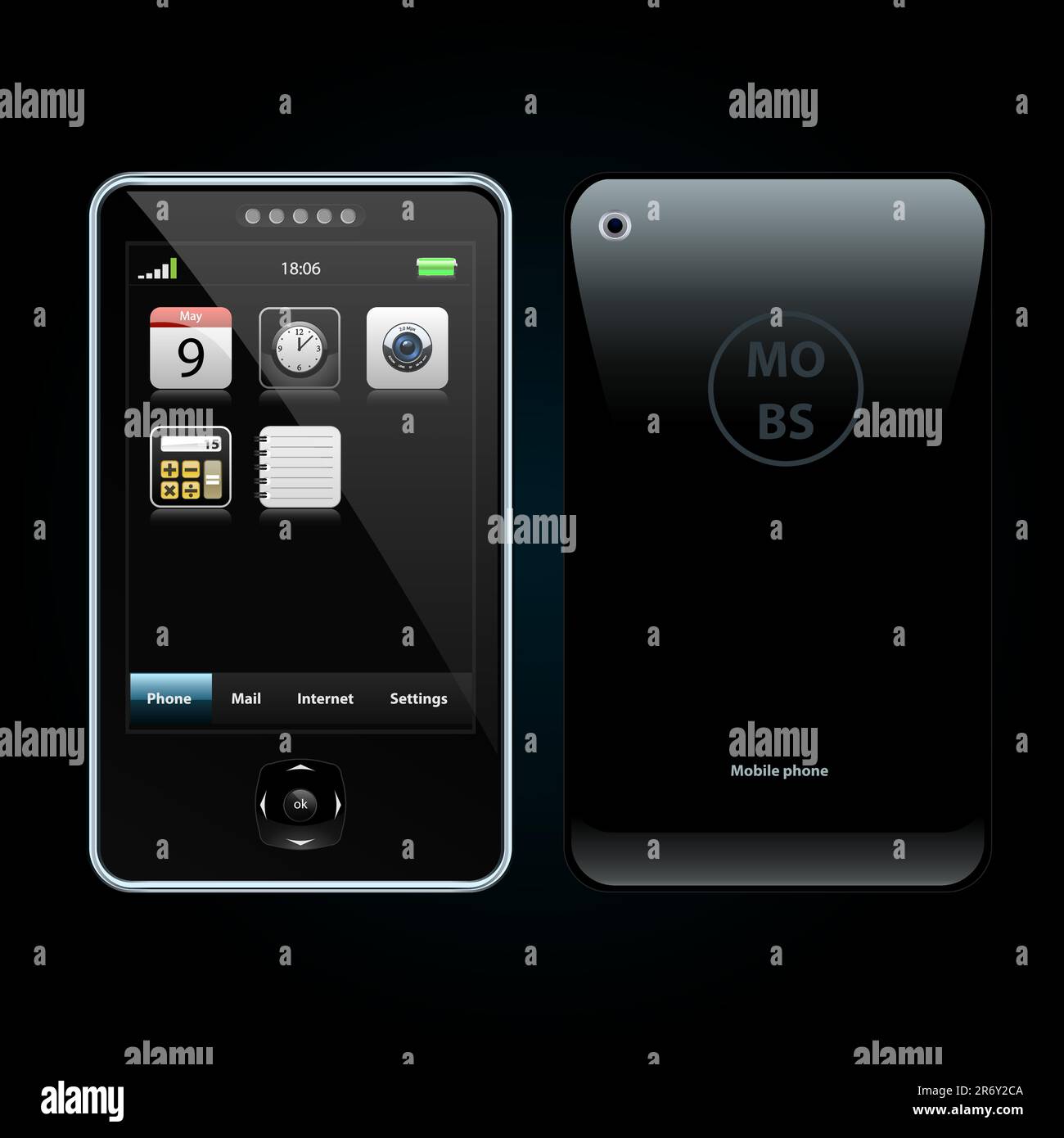 Mobile show Stock Vector Images - Alamy