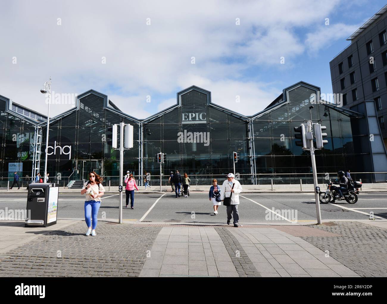 EPIC The Irish Emigration Museum at the North Dock by the River Liffey ...