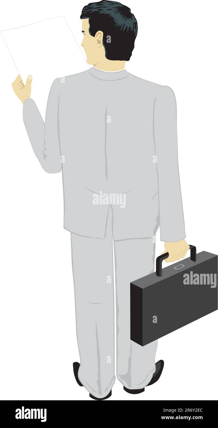 Man reading rear view Stock Vector Images - Alamy Man reading rear view Stock Vector Images - Alamy