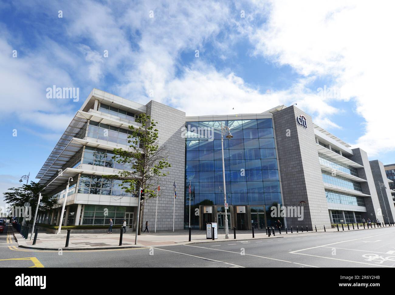 Citibank building at N Wall Quay, North Dock, Dublin, Ireland Stock ...