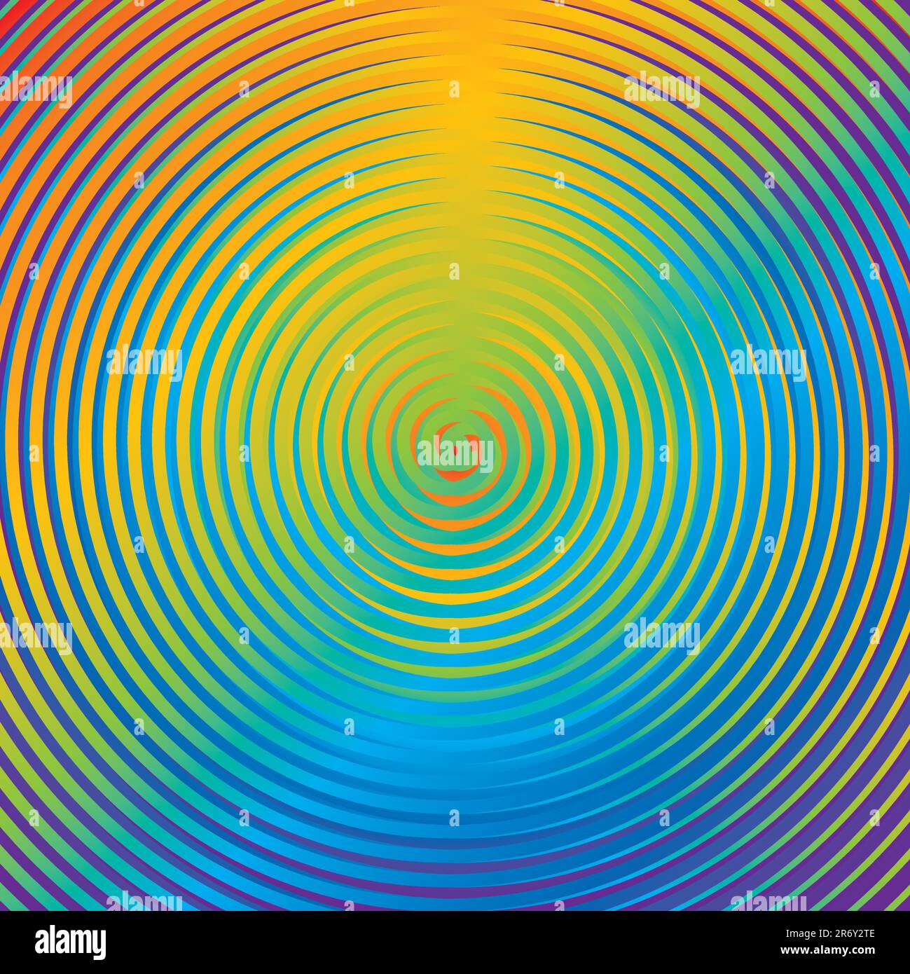 Vector abstract colorful spiral op-art Stock Vector Image & Art - Alamy