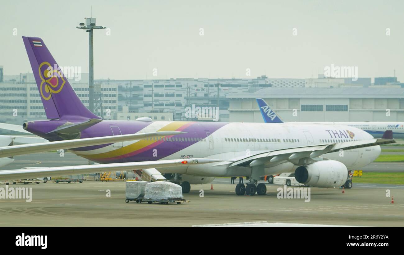 Eva air flight hi-res stock photography and images - Alamy