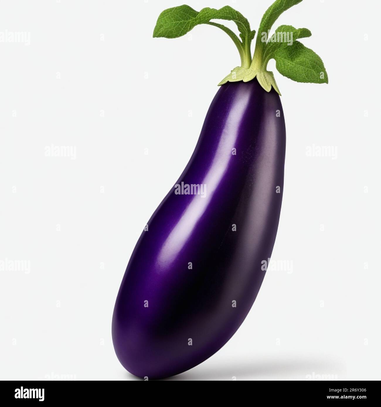Long eggplant closeup or macro isolated on white background Stock Photo ...