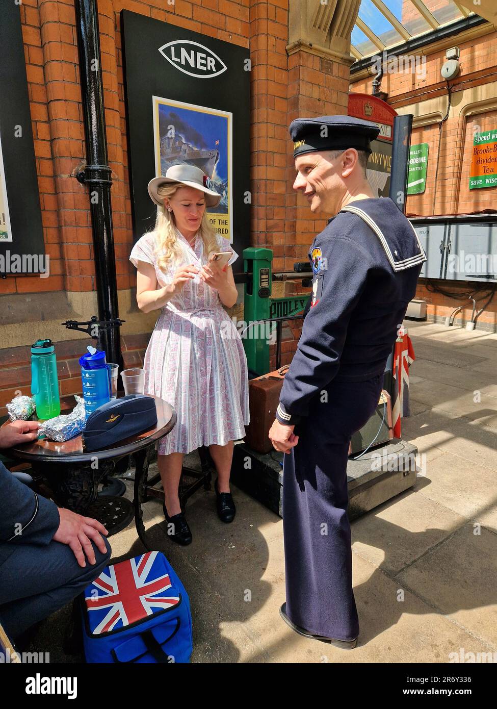 Old fashioned sailor in uniform Stock Photo - Alamy