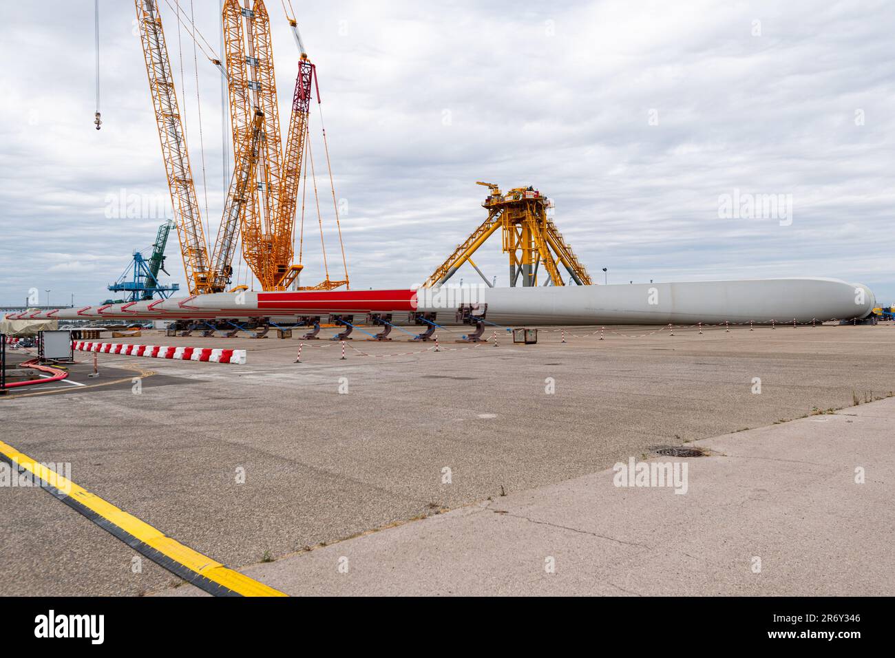 Parts of offshore wind farm hi-res stock photography and images - Alamy
