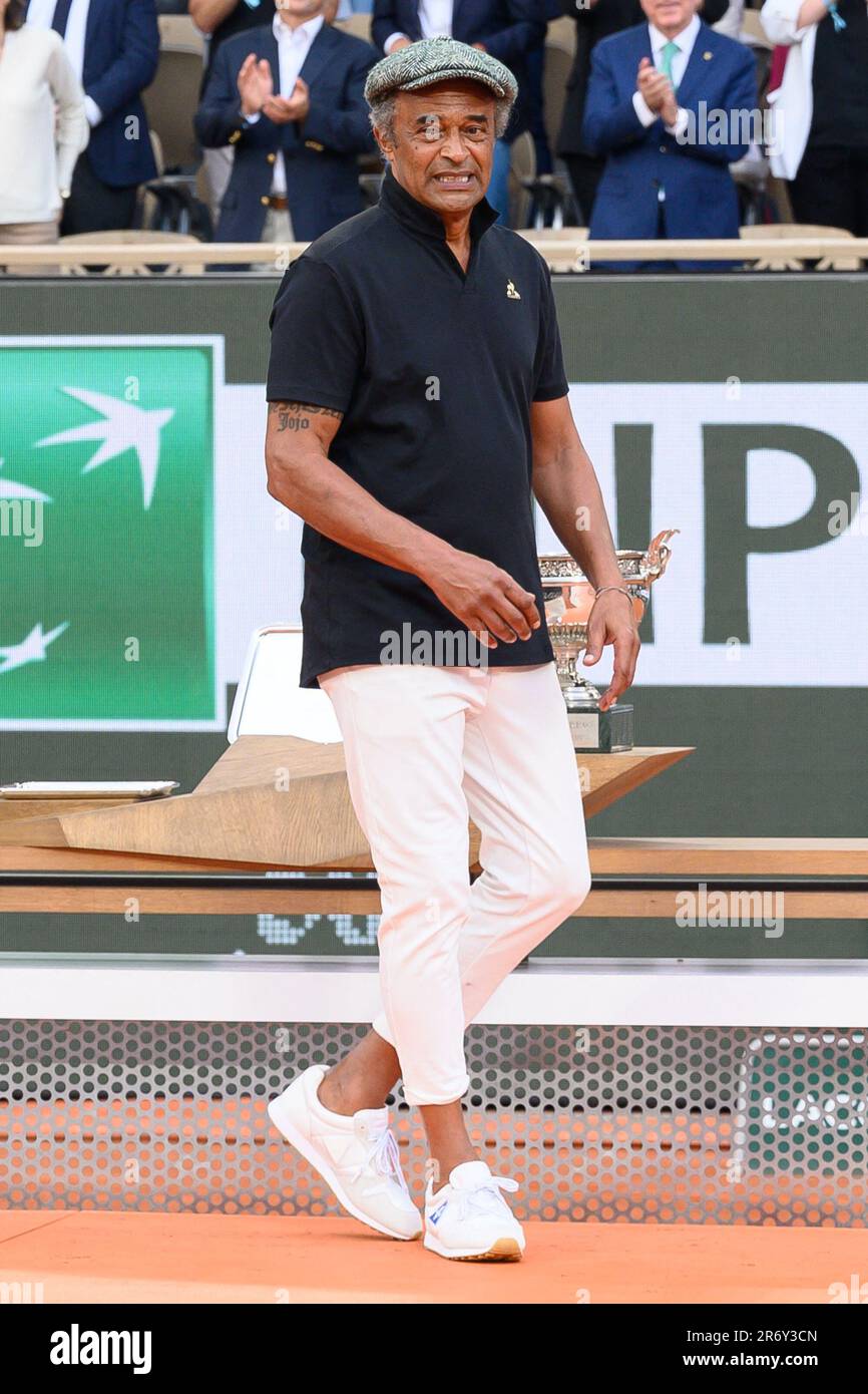 Paris, France. 11th June, 2023. Yannick Noah during the 2023 French ...