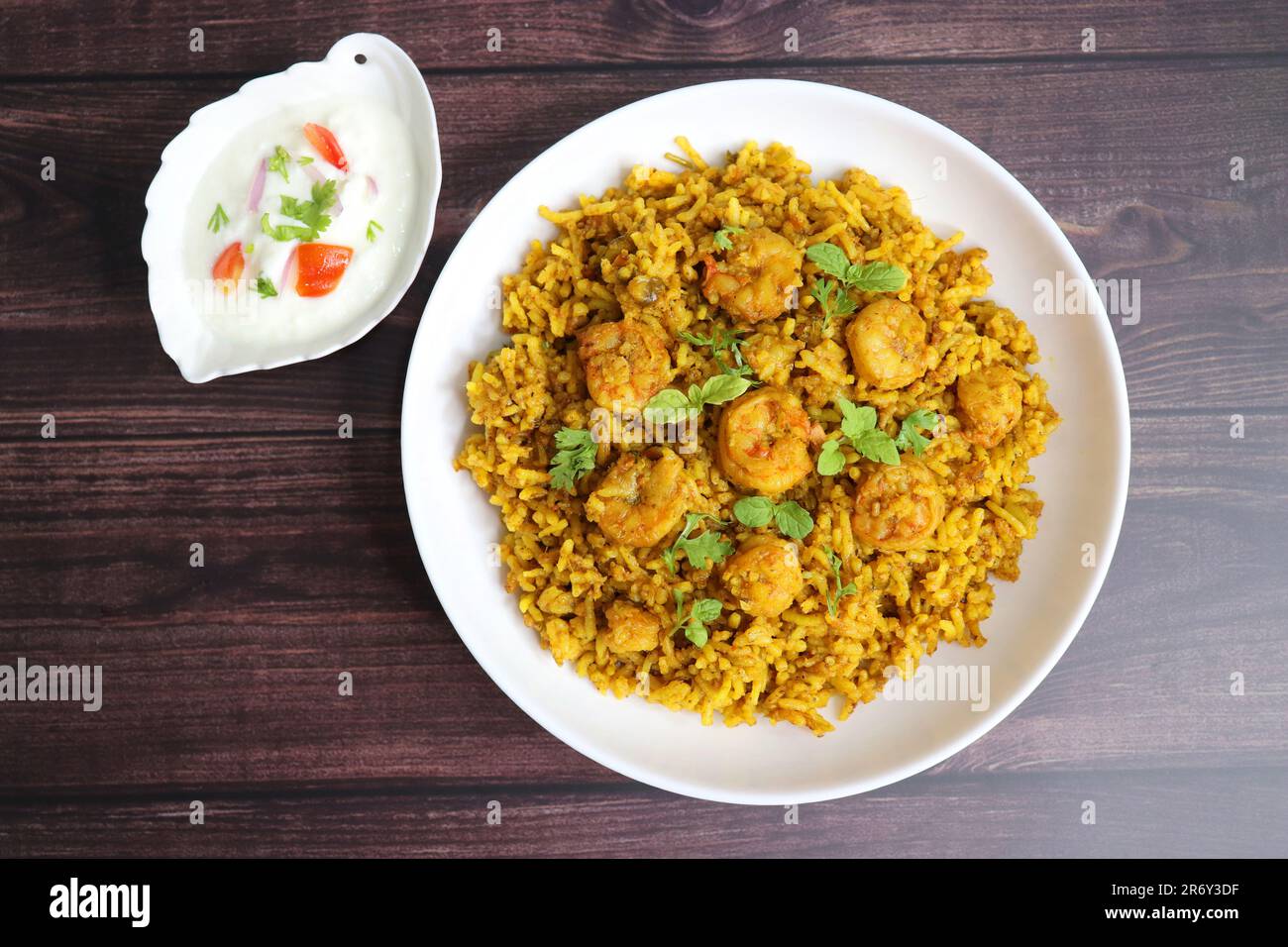 Prawns Biryani or shrimp Pulao. also called jheenga pilaf or jhinga ...