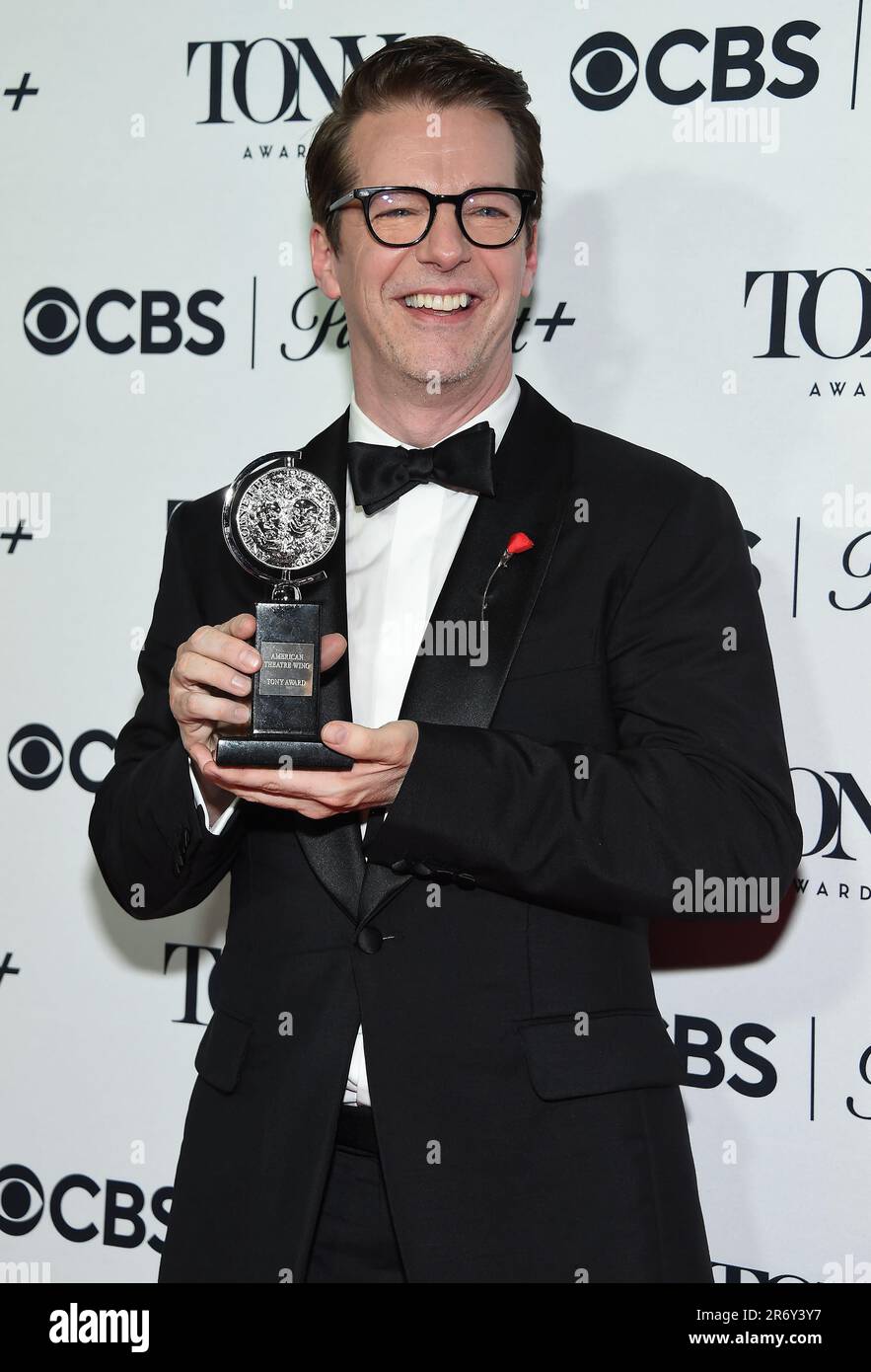 New York City, USA. 12th June, 2023. Sean Hayes in the press room at ...
