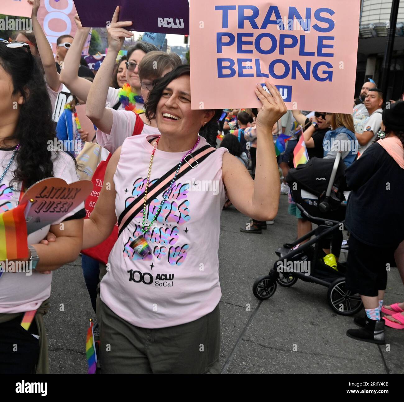 Los Angeles, United States. 11th June, 2023. L.A. Pride parade ...