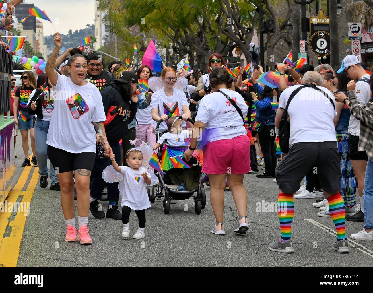 Los Angeles, United States. 11th June, 2023. L.A. Pride parade ...