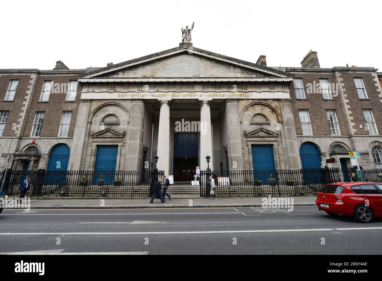 St. Andrew's Parish Church in Westland Row, Dublin, Ireland Stock Photo ...