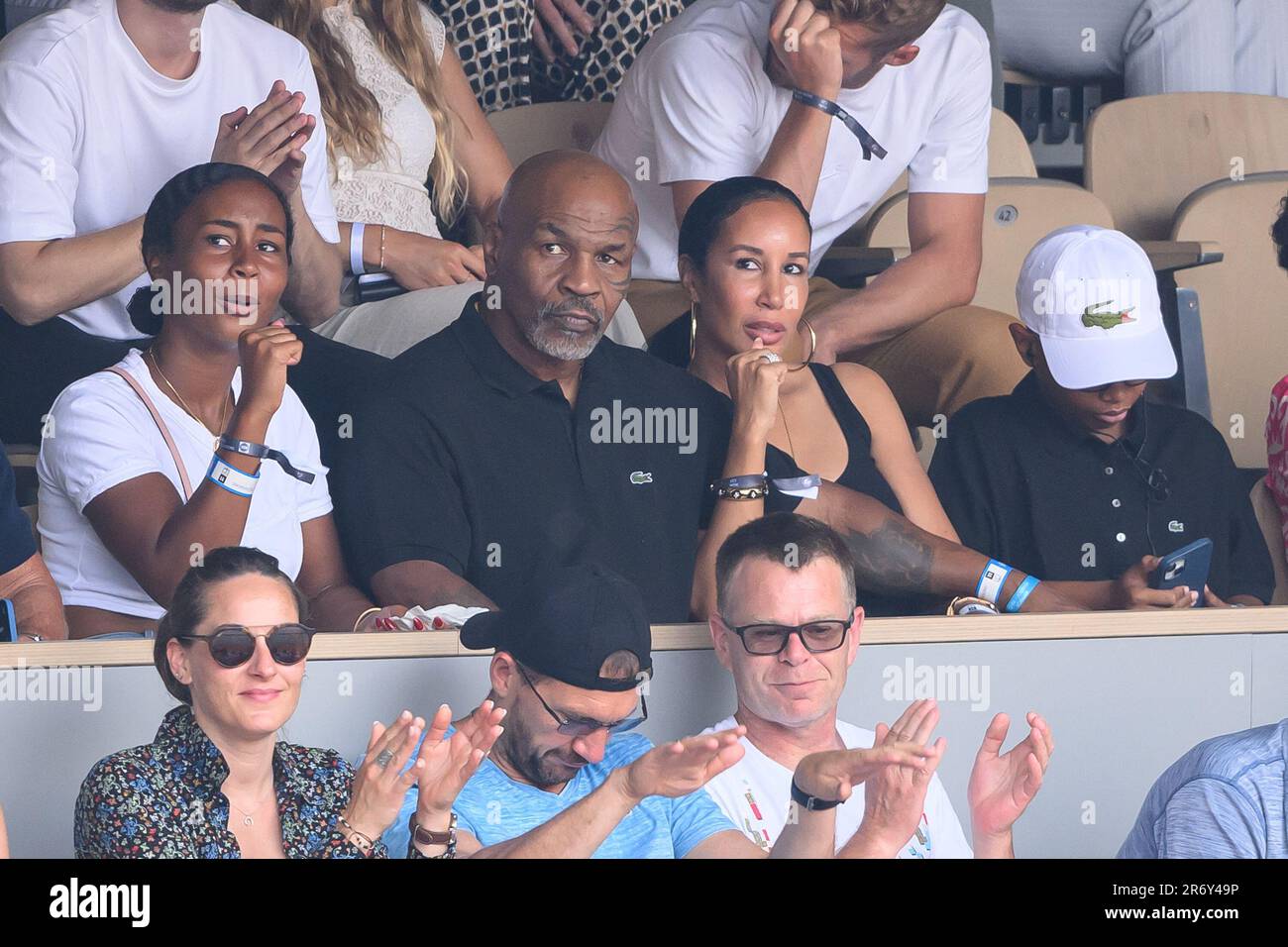 Mike tyson and family hi-res stock photography and images - Alamy