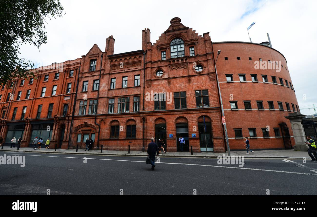 Dublin Dental University Hospital at Lincold Pl, Dublin, Ireland Stock ...