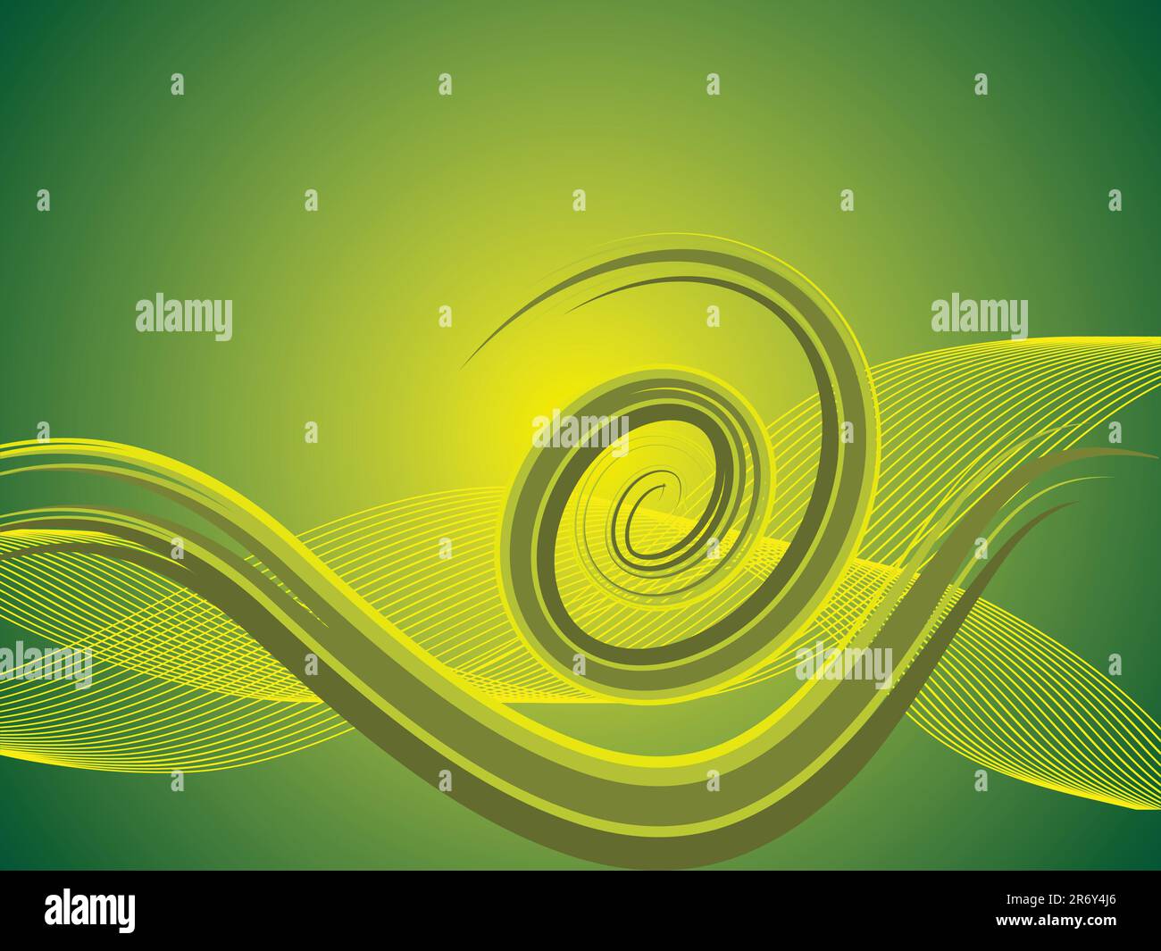 vector illustration of an abstract green background Stock Vector Image ...