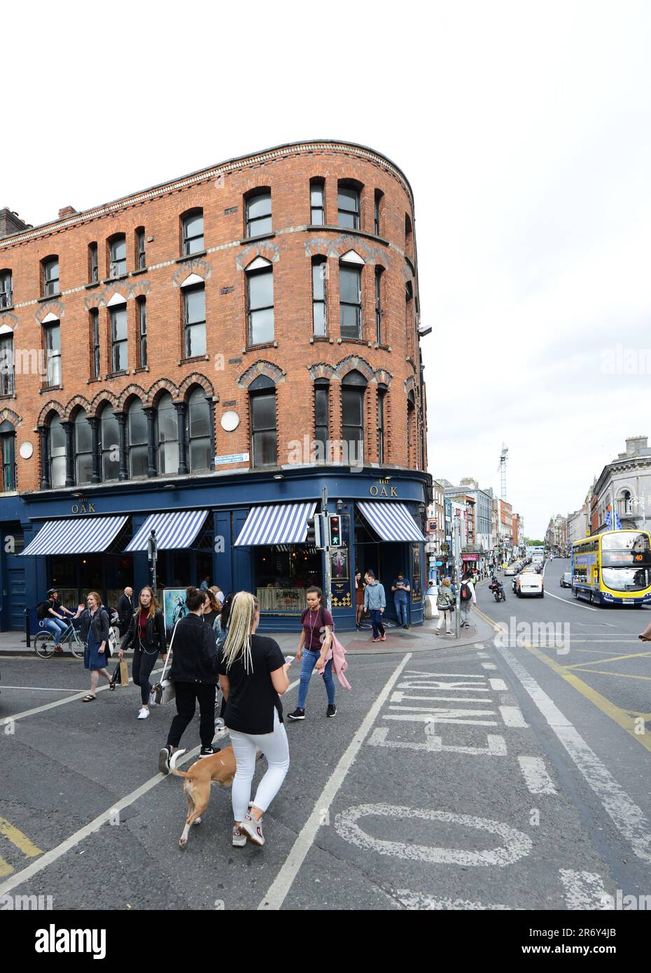 The Oak pub on Parliament street, Temple Bar, Dublin, Ireland Stock ...