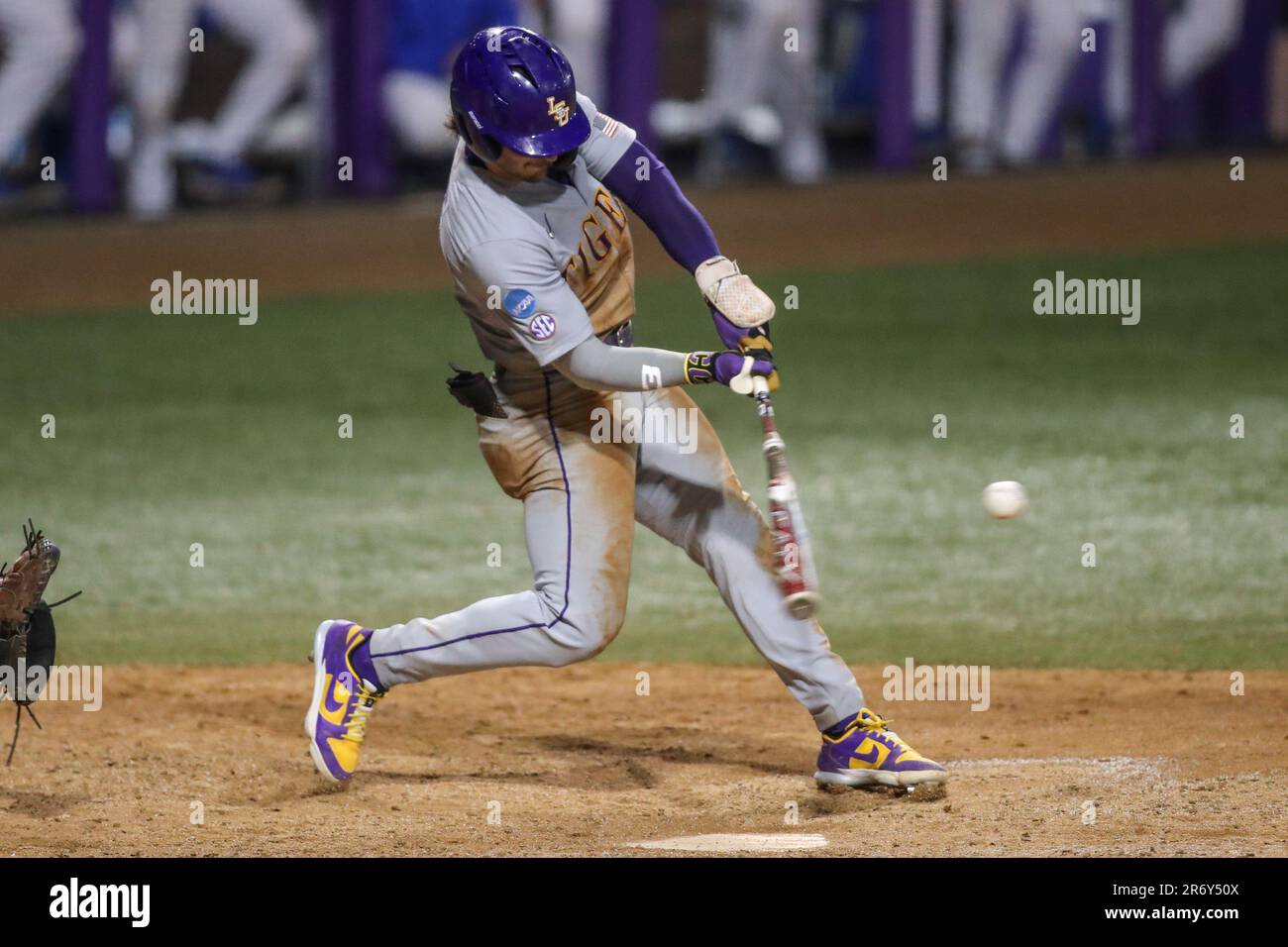 Baton Rouge, USA. 11th June, 2023. June 11, 2023: LSU's Dylan Crews (3 ...