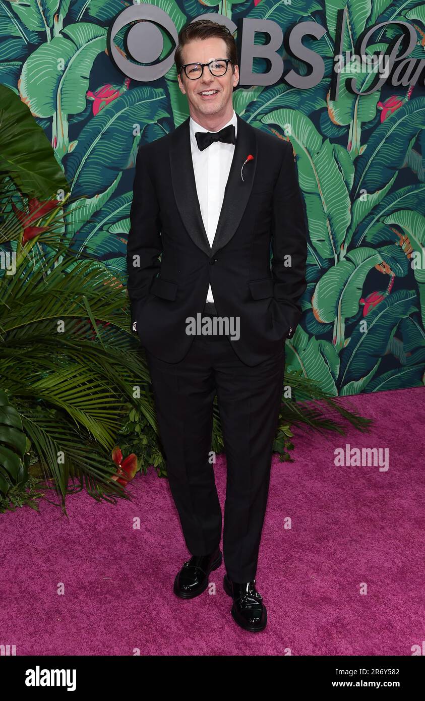 New York City, USA. 11th June, 2023. Sean Hayes arriving at the 76th ...
