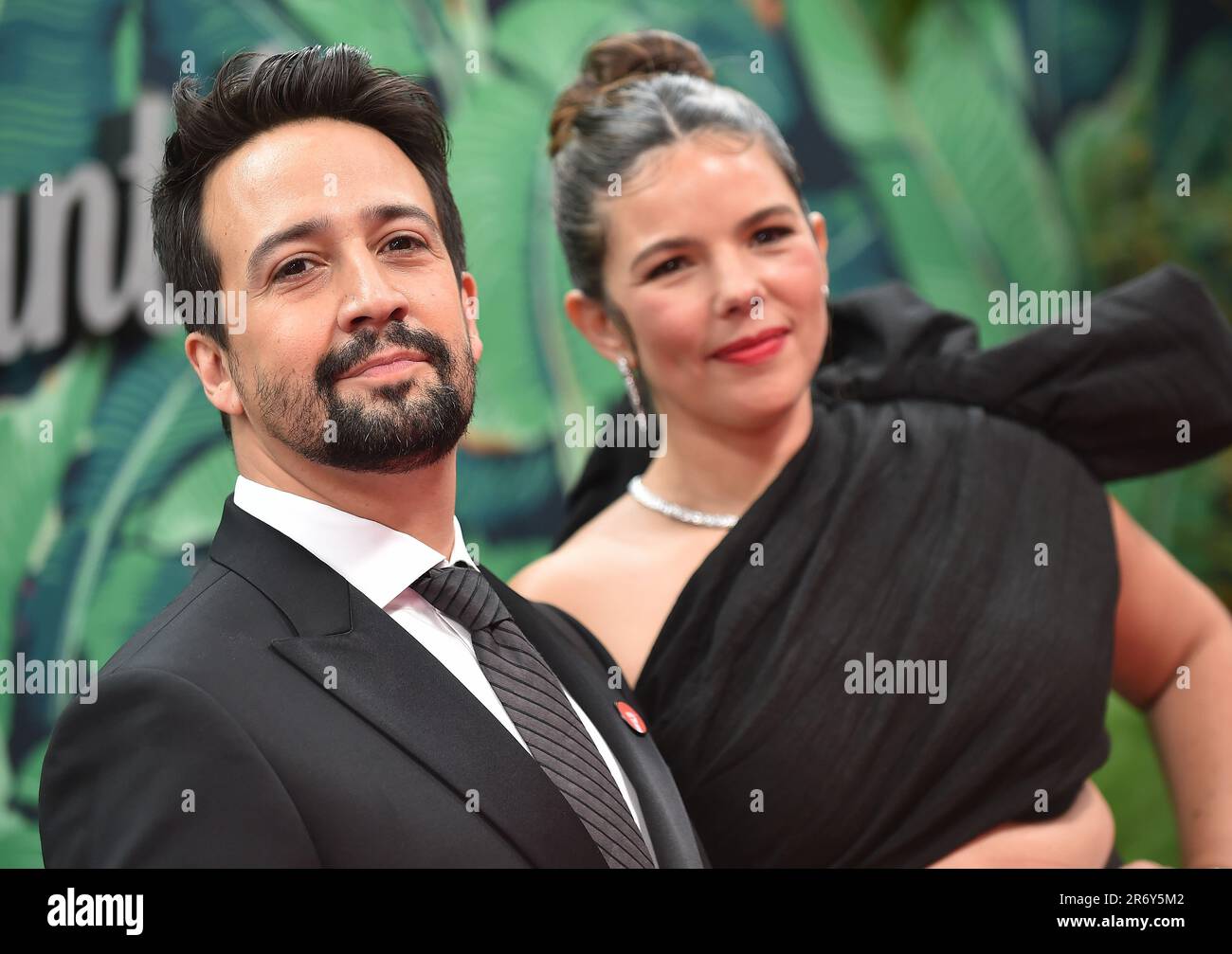 New York City, USA. 11th June, 2023. Lin-Manuel Miranda and Vanessa ...