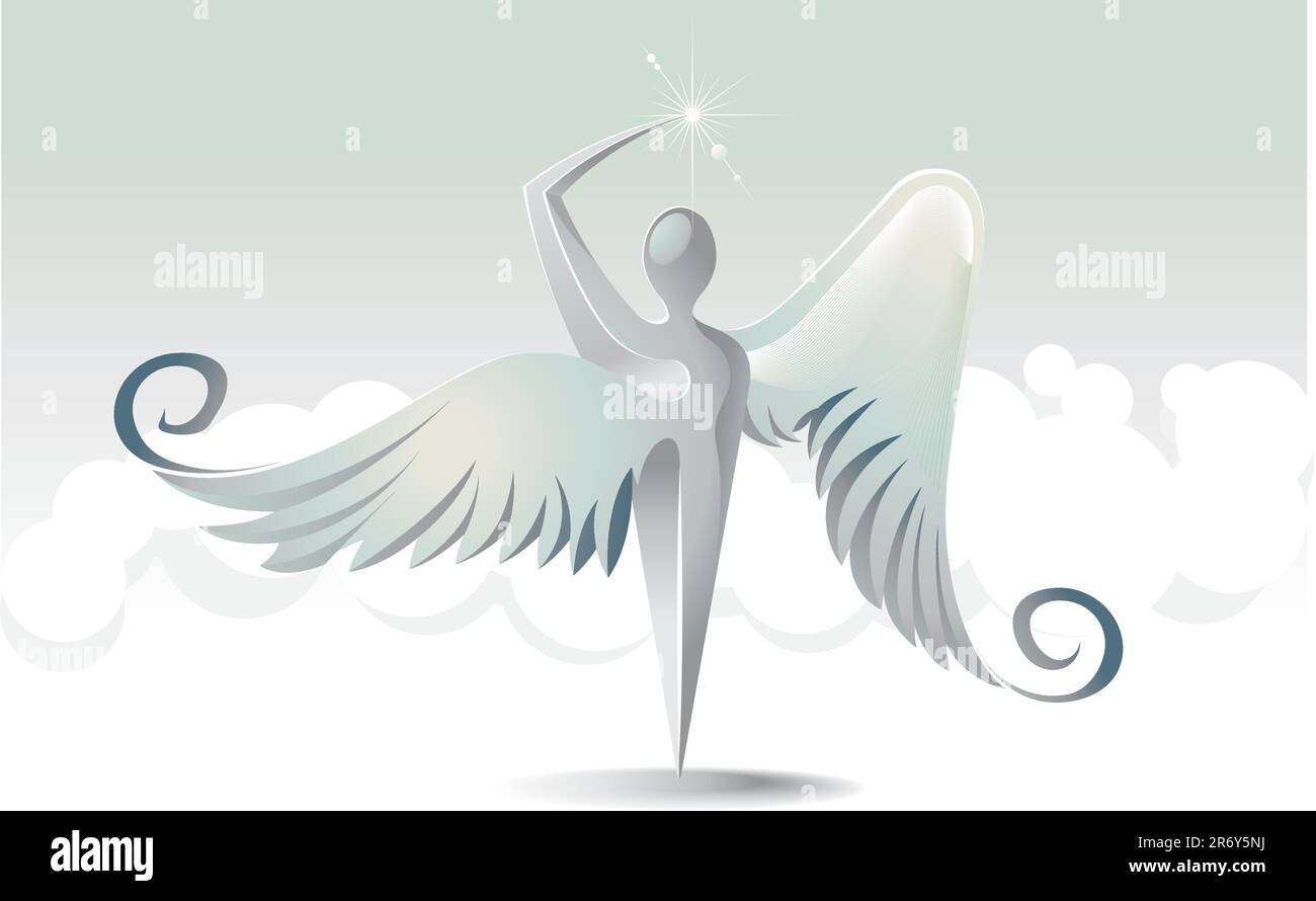 God angels Stock Vector Images - Alamy